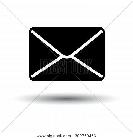 Mail Icon. Black On Vector & Photo (Free Trial) | Bigstock