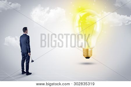 Man Looking Earth Image & Photo (Free Trial) | Bigstock