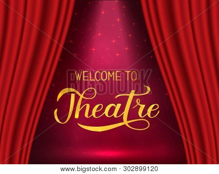 Welcome Theatre Vector & Photo (Free Trial) | Bigstock
