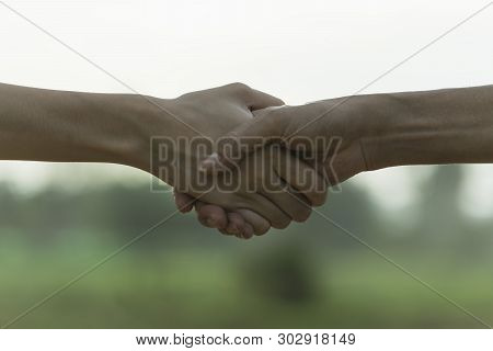 Two Hands Shaking Each Image & Photo (Free Trial) | Bigstock