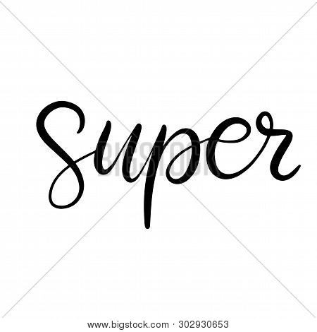 Super Black White Vector & Photo (Free Trial) | Bigstock