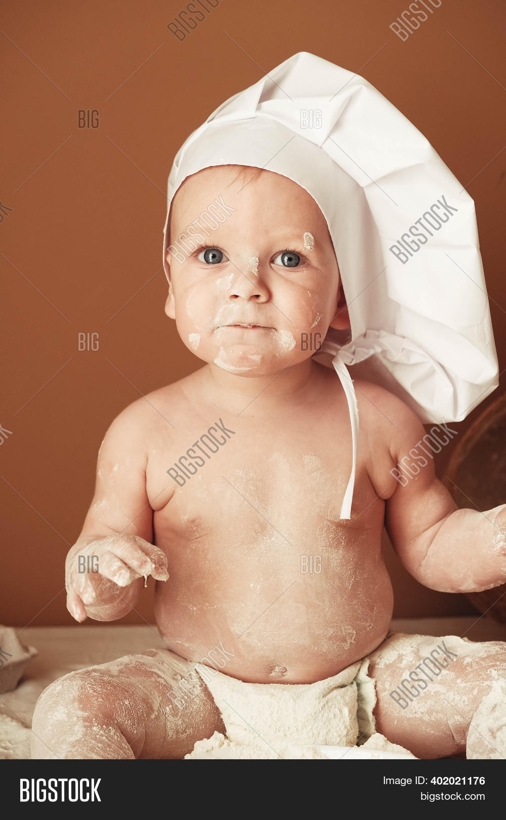 Little Boy Baker Chef' Image & Photo (Free Trial) | Bigstock