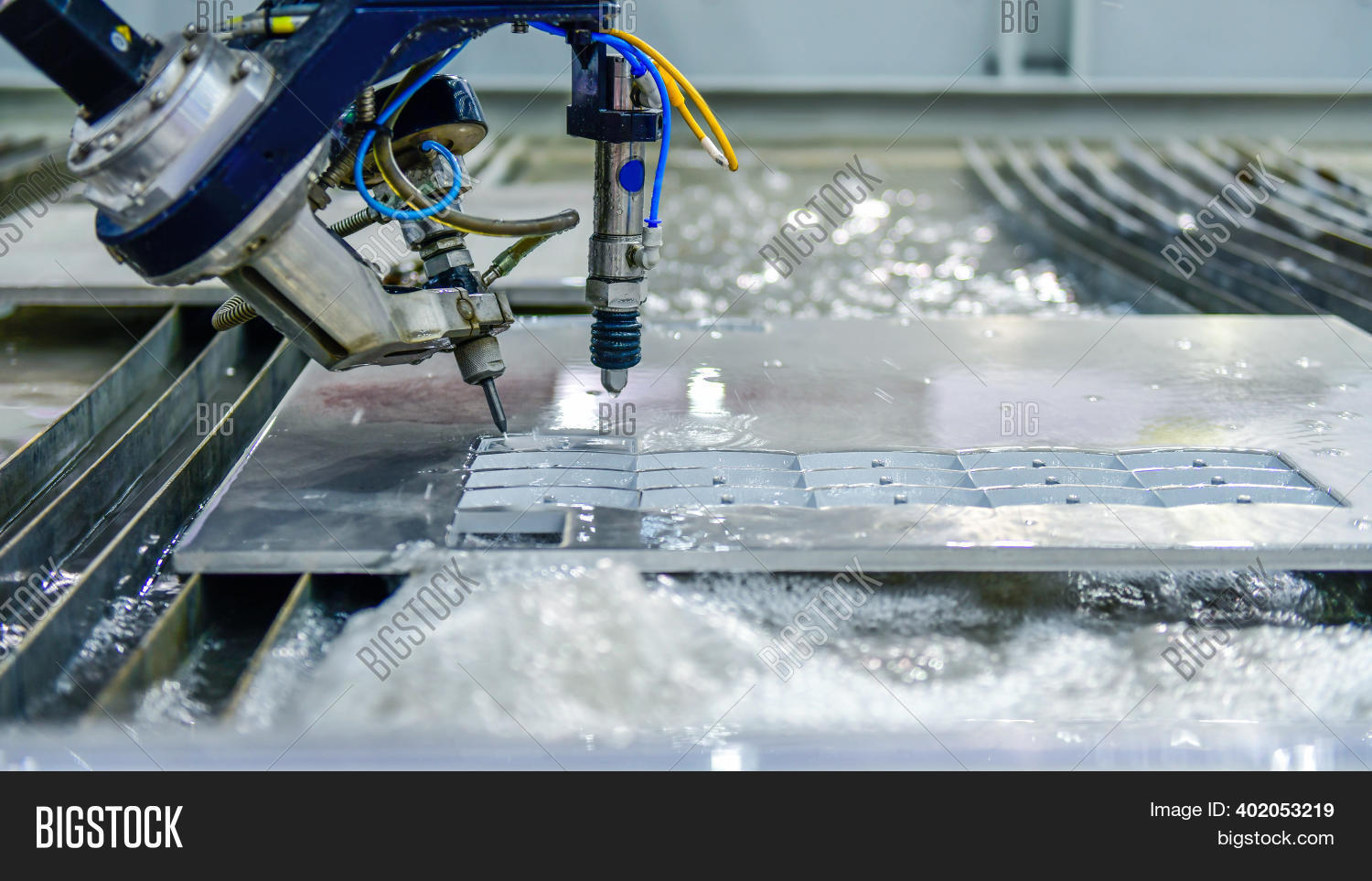 Machine Cutting Steel Image & Photo (Free Trial) | Bigstock