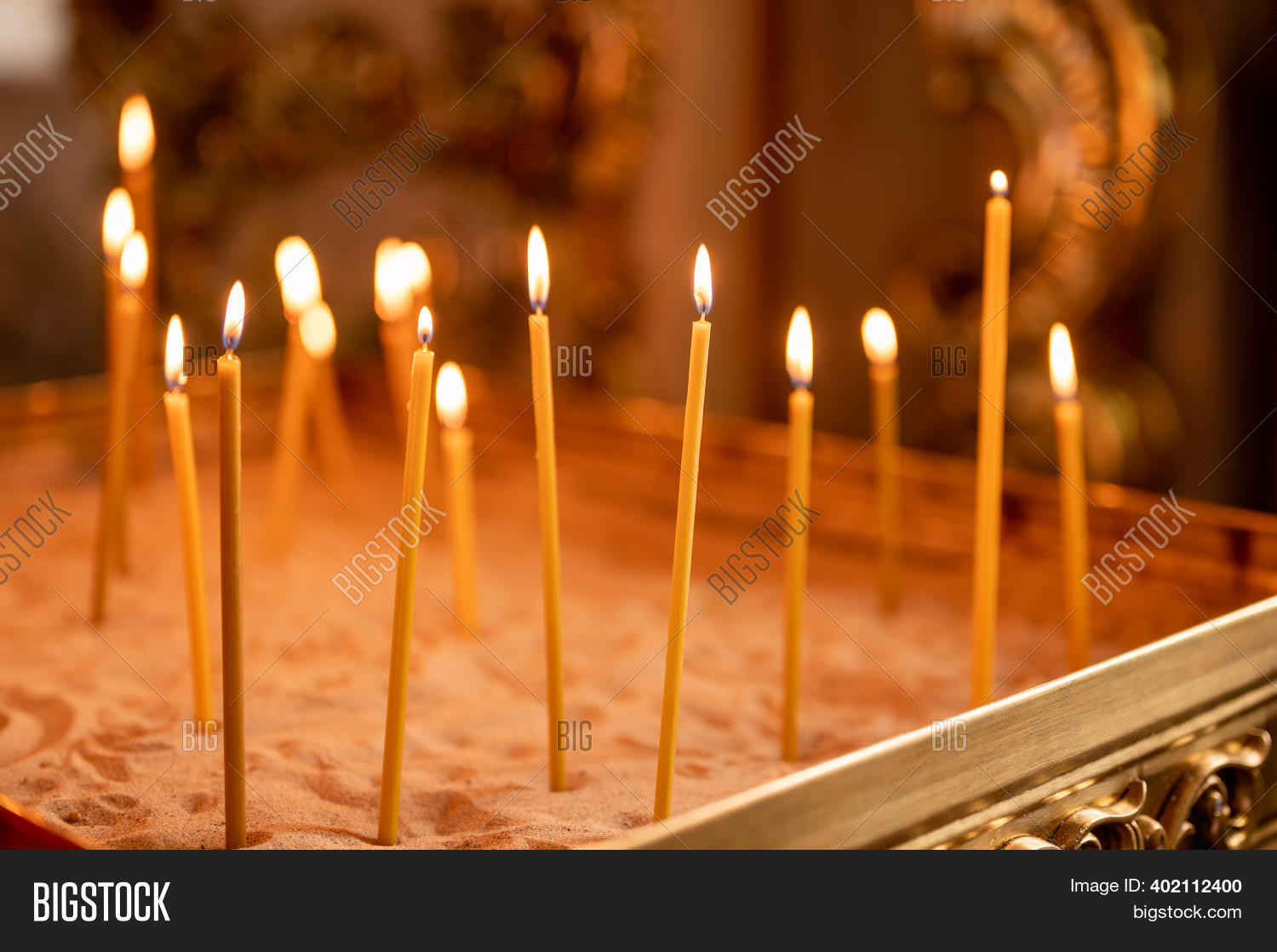 Burning Candles Temple Image & Photo (Free Trial) | Bigstock