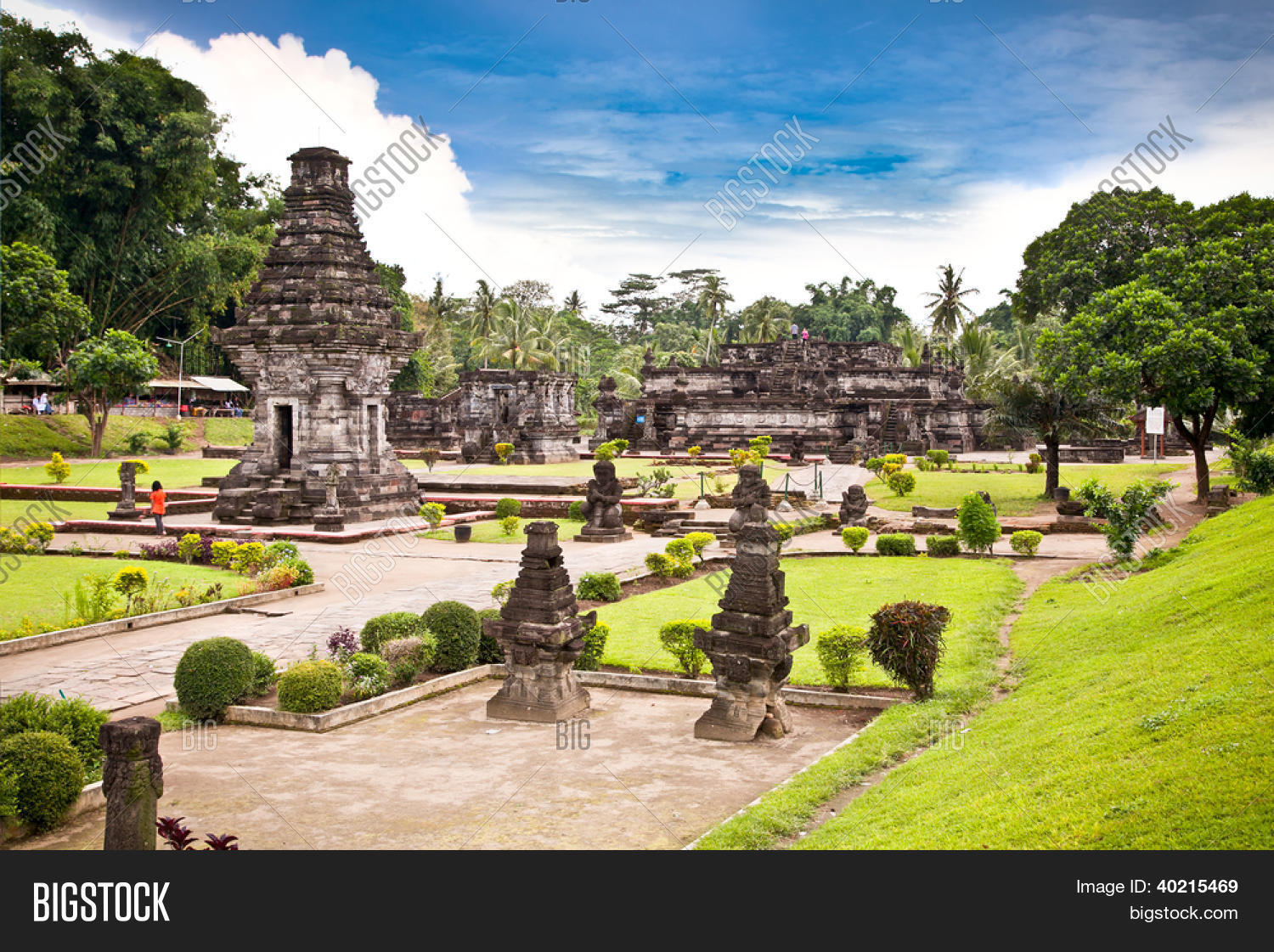 Candi Penataran Temple Image & Photo (Free Trial) | Bigstock