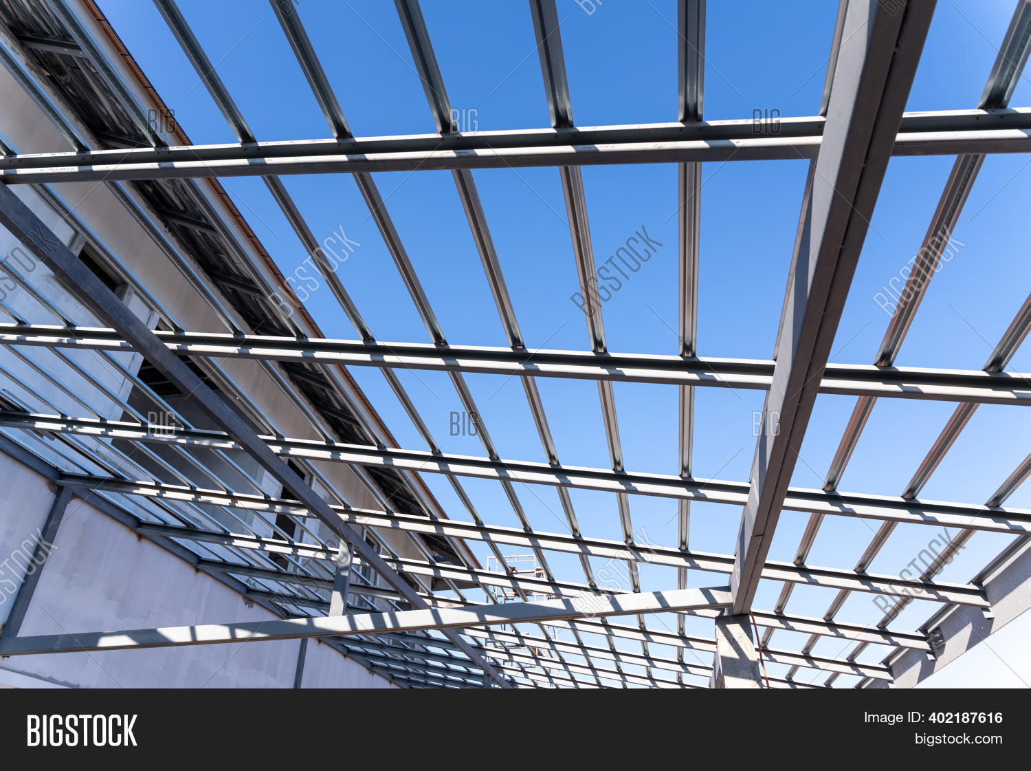 Steel Roof Frame Image & Photo (Free Trial) | Bigstock