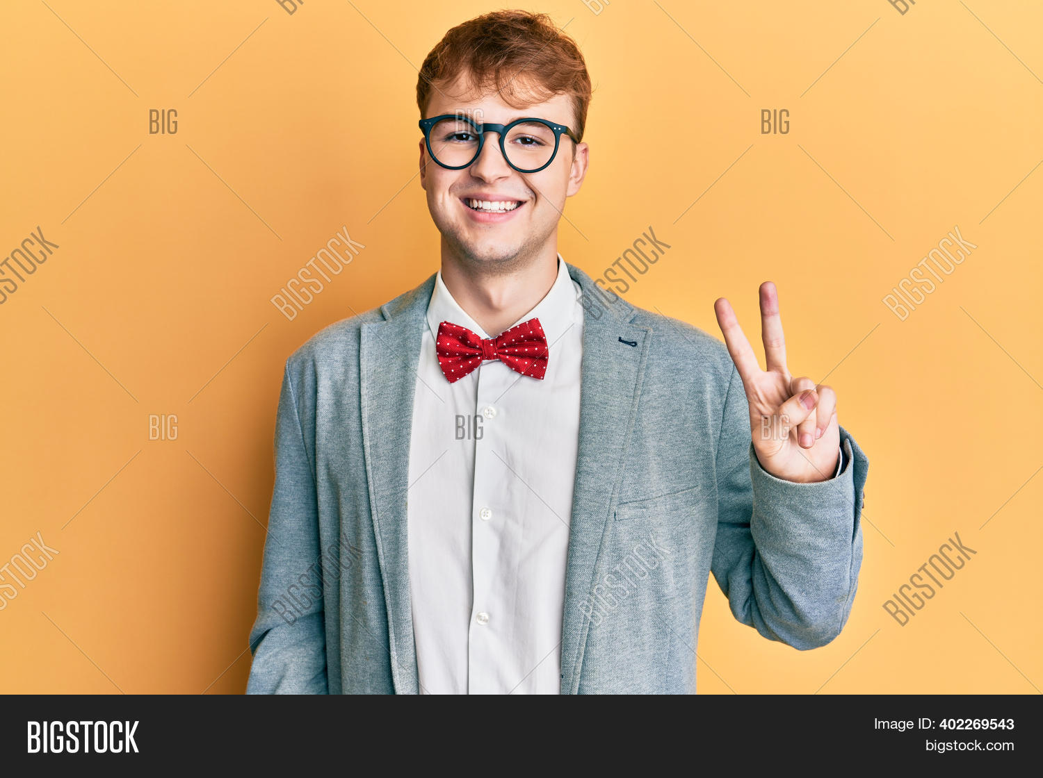 Young Caucasian Nerd Image & Photo (Free Trial) | Bigstock