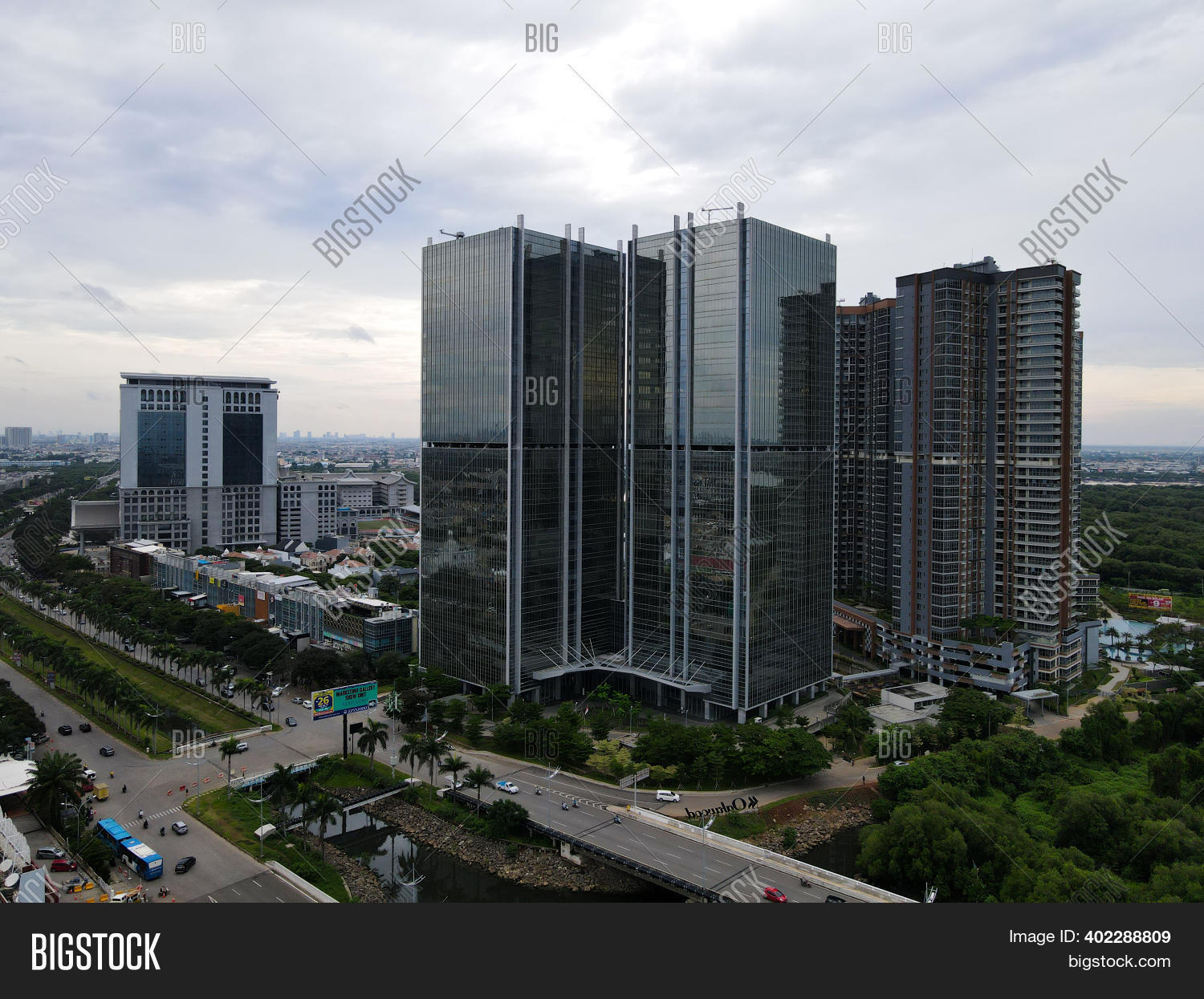 Aerial View Office Image & Photo (Free Trial) | Bigstock