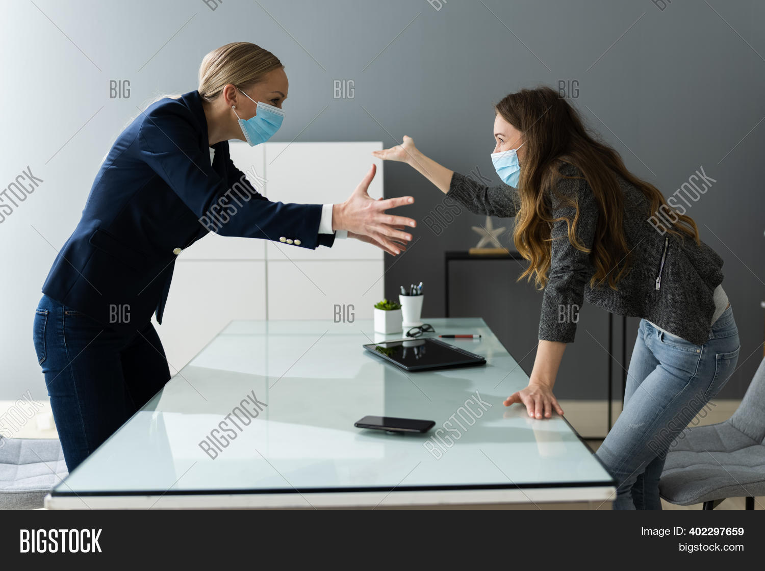 Angry Women Fighting Image & Photo (Free Trial) | Bigstock