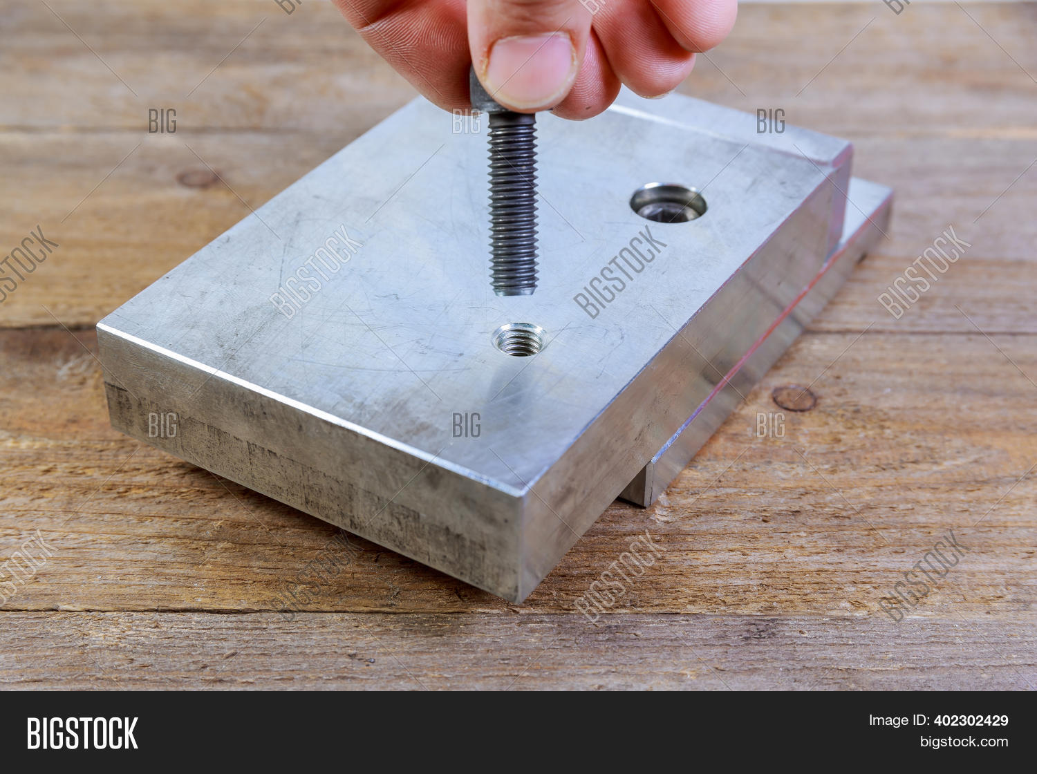 Screw Thread Steel Image & Photo (Free Trial) | Bigstock