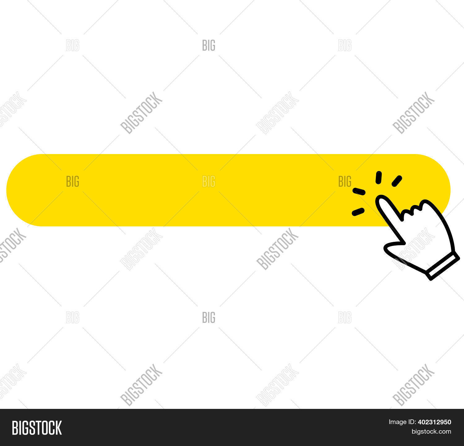 Click Blank Button Image & Photo (Free Trial) | Bigstock