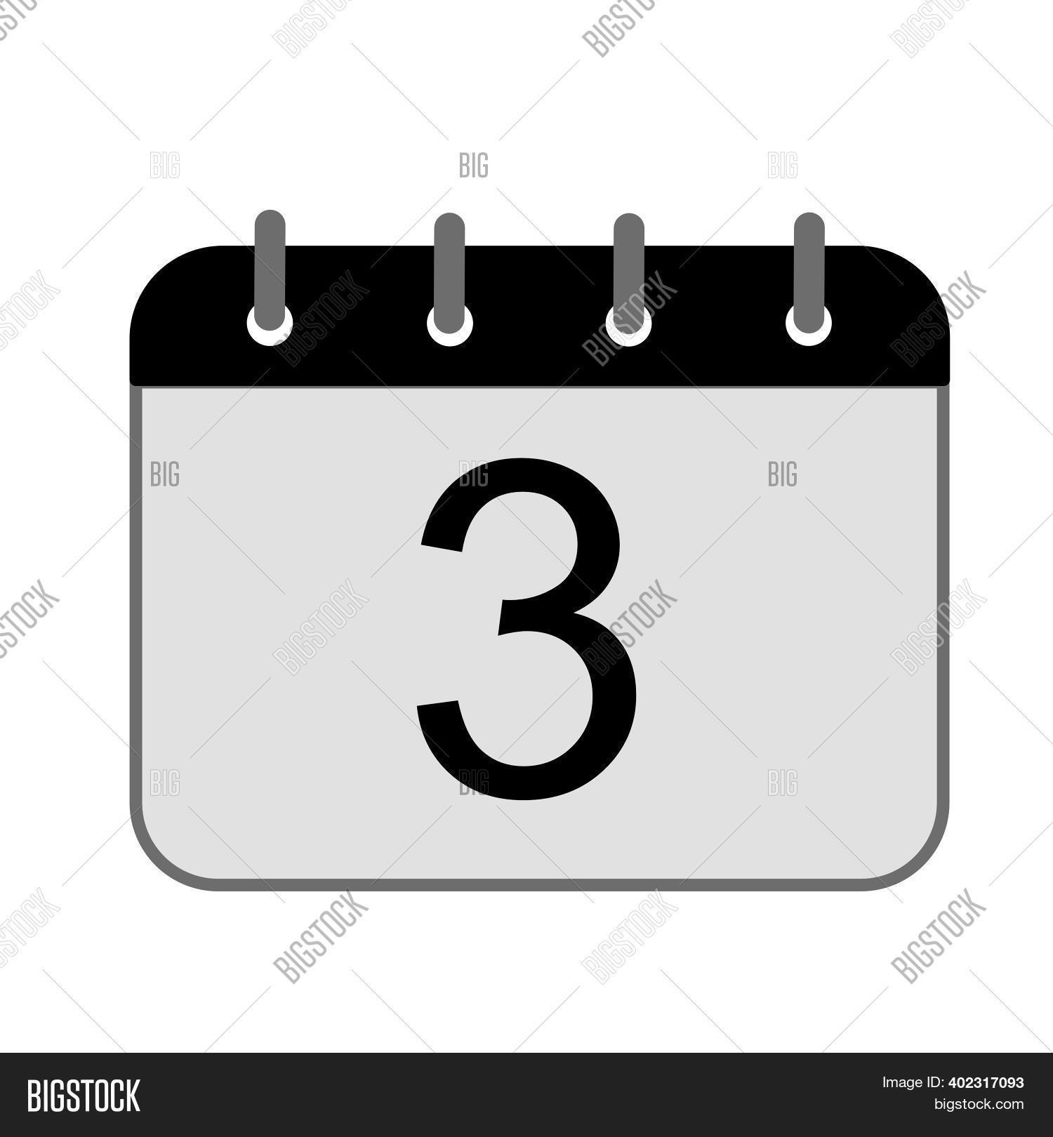 3rd Calendar Icon Part Image & Photo (Free Trial) | Bigstock