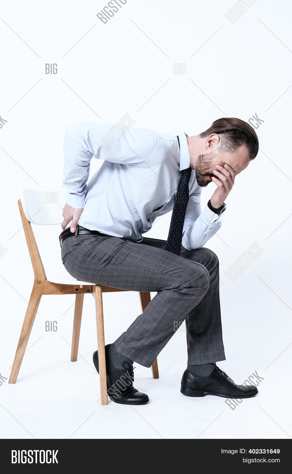 Man Has Sore Back Image & Photo (Free Trial) | Bigstock