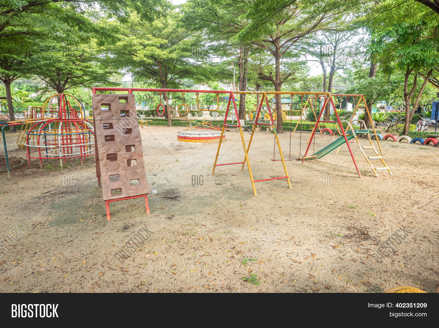 Old Empty Playground Image & Photo (Free Trial) | Bigstock
