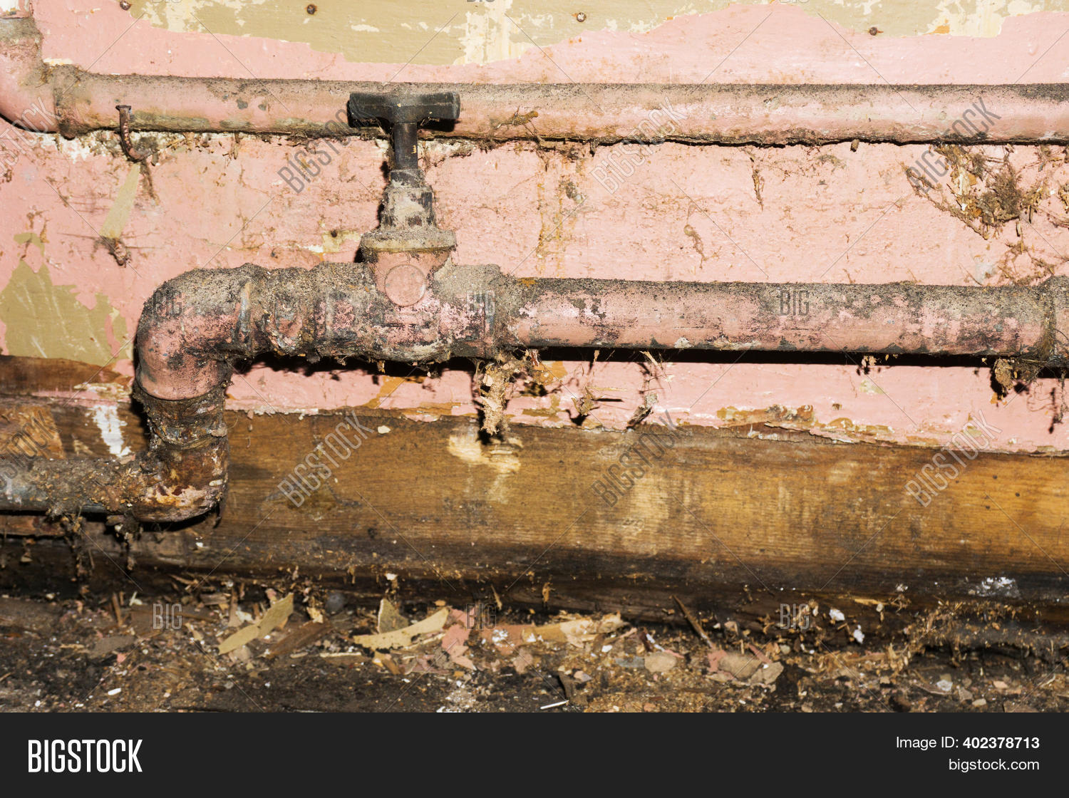 Dirty Water Pipe. Old Image & Photo (Free Trial) | Bigstock
