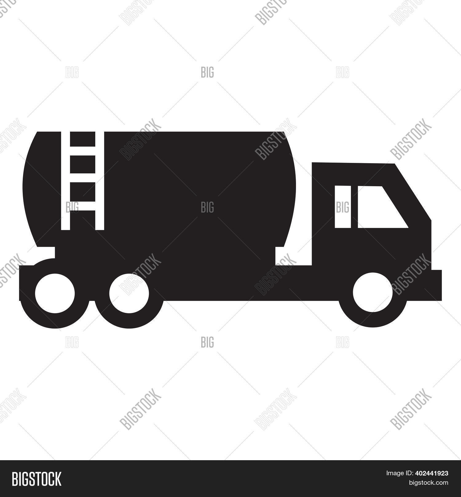 Tanker Truck Icon Image & Photo (Free Trial) | Bigstock