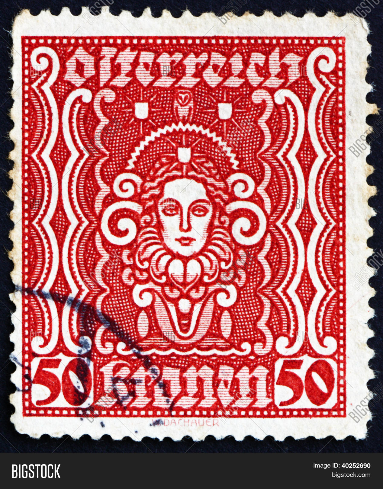 Postage Stamp Austria Image & Photo (Free Trial) | Bigstock