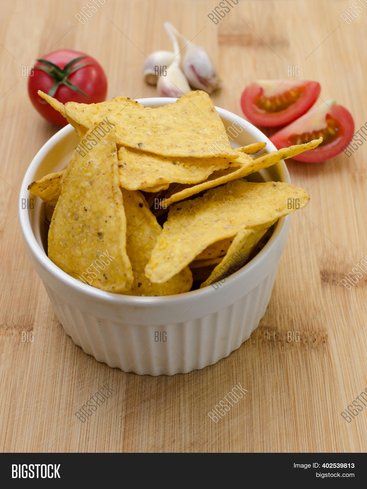 Nachos Salsa Dip Bowl Image & Photo (Free Trial) | Bigstock