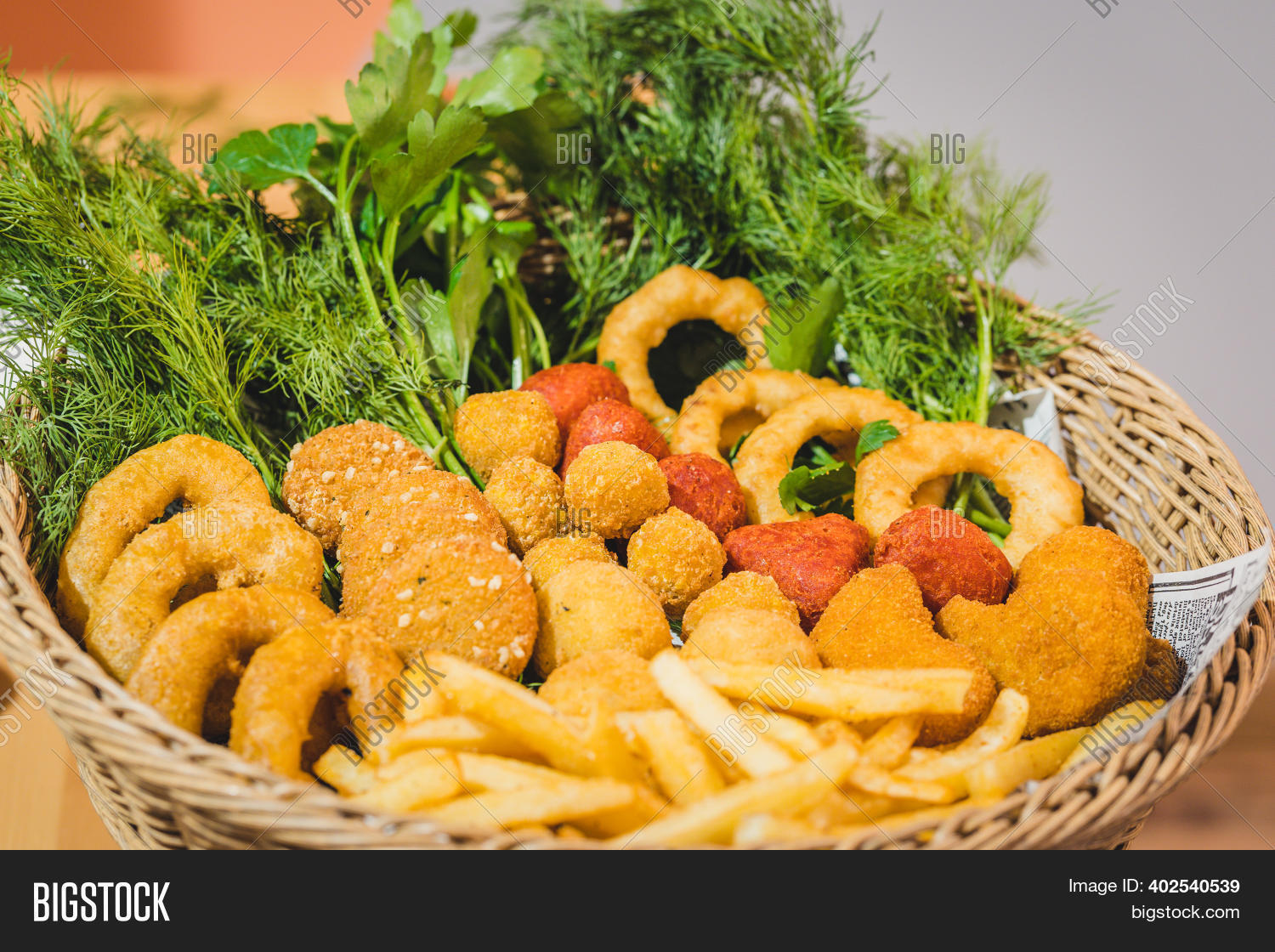Fast Food Snack Basket Image & Photo (Free Trial) | Bigstock