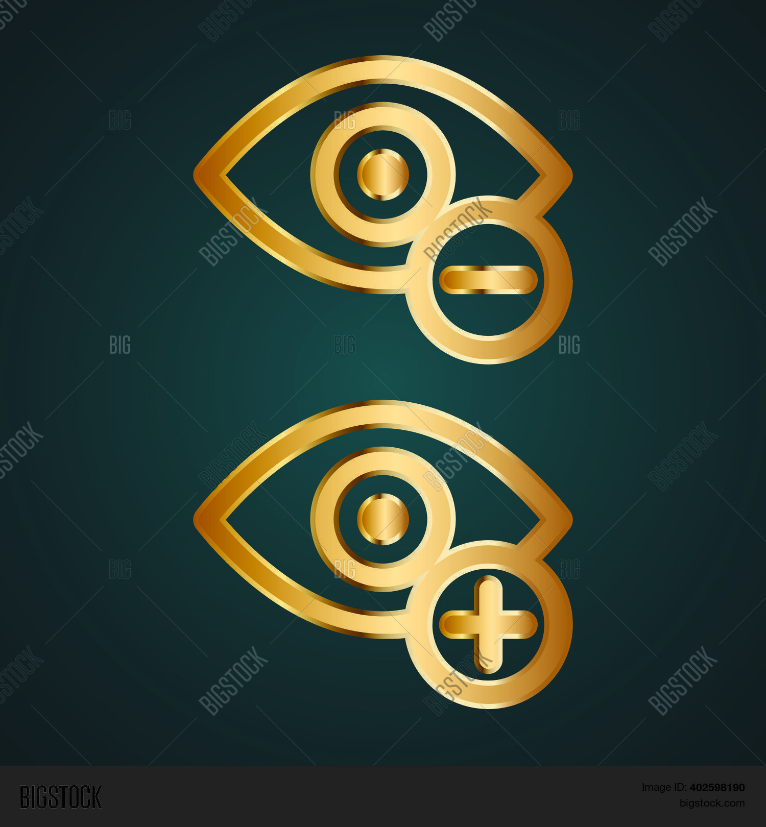 Hide Unhide Eye Icon Vector & Photo (Free Trial) | Bigstock