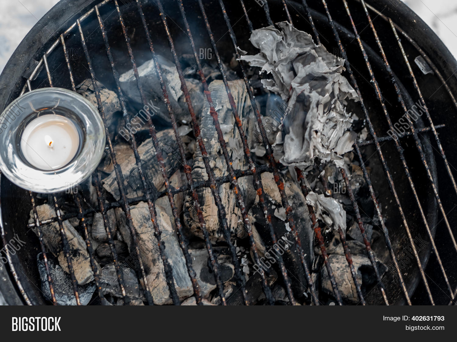 Ritual Burning Paper Image & Photo (Free Trial) | Bigstock