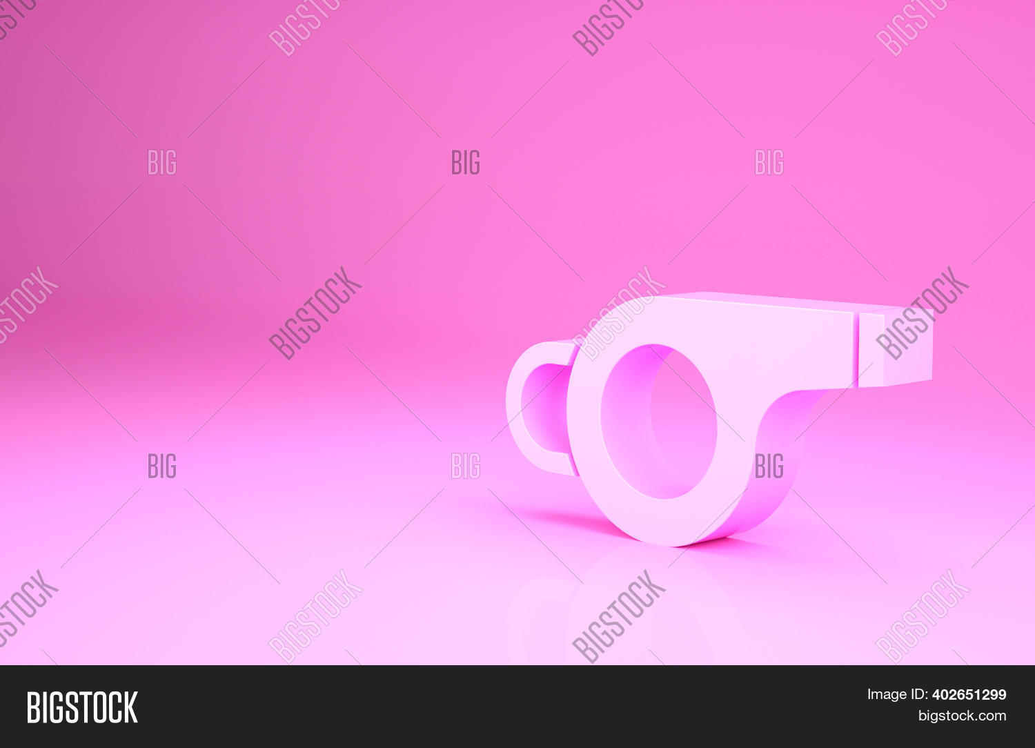 Pink Whistle Icon Image & Photo (Free Trial) | Bigstock