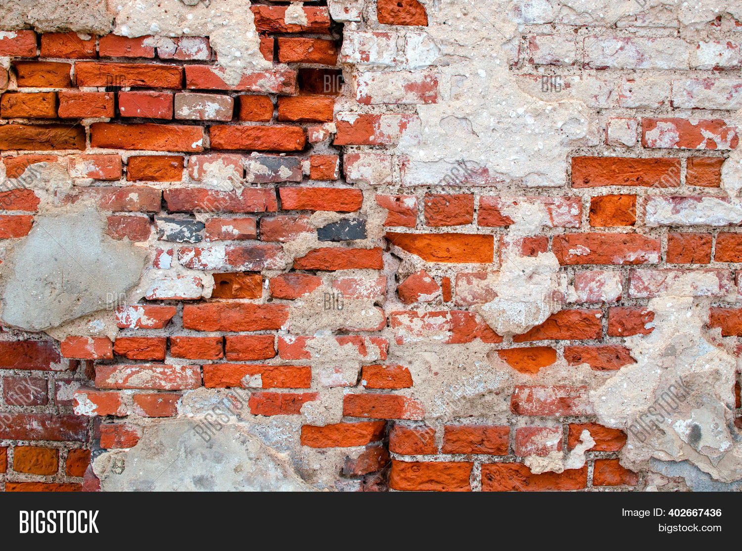 Old Brick Wall. Rustic Image & Photo (Free Trial) | Bigstock