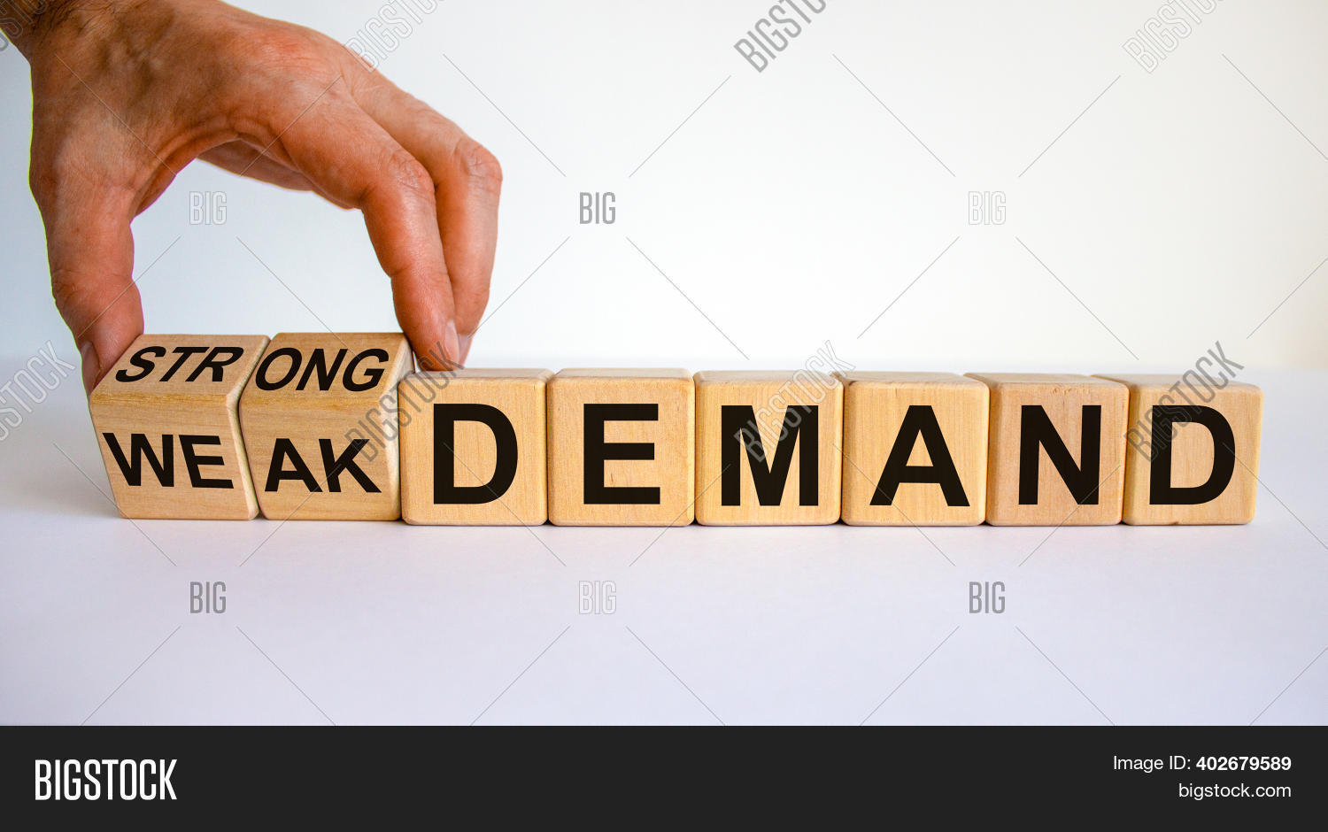 Strong Weak Demand Image & Photo (Free Trial) | Bigstock