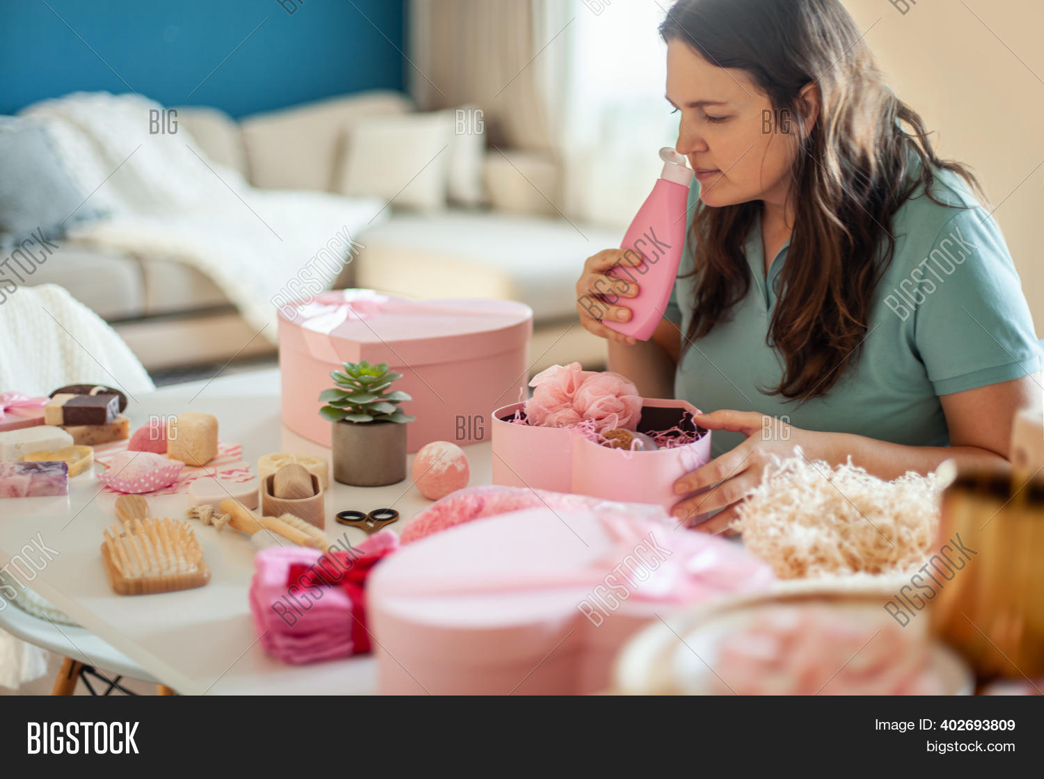 Young Woman Smelling Image & Photo (Free Trial) | Bigstock