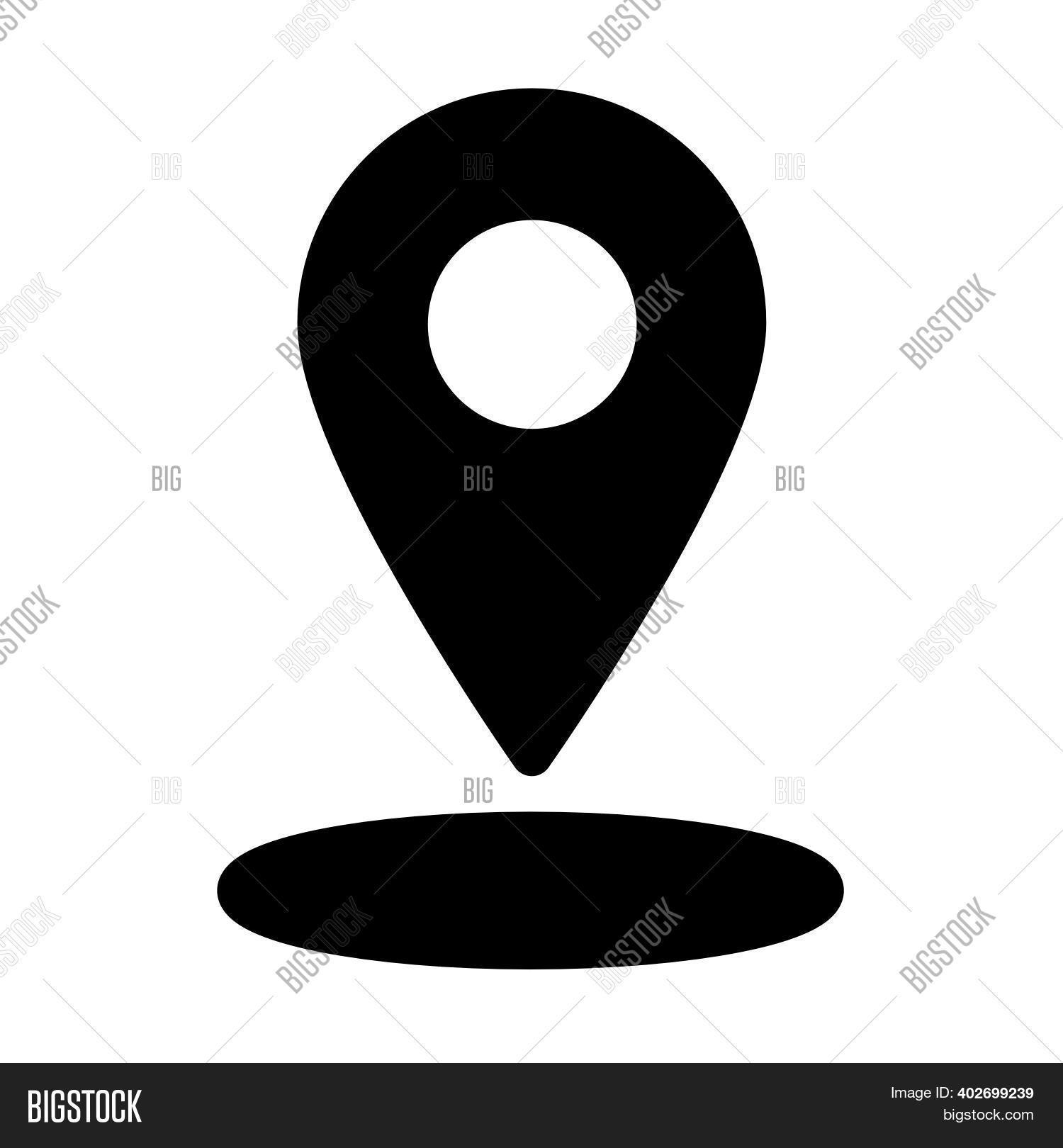 Black Location Icon Image & Photo (Free Trial) | Bigstock