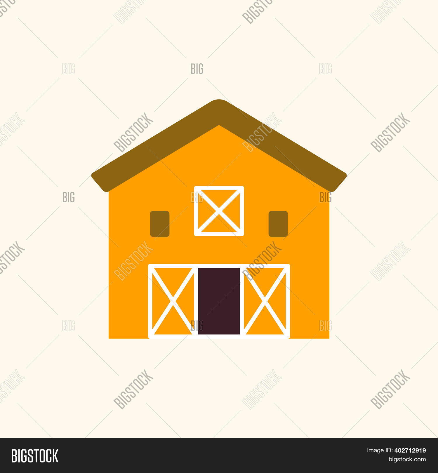 Cartoon Barn Image & Photo (Free Trial) | Bigstock