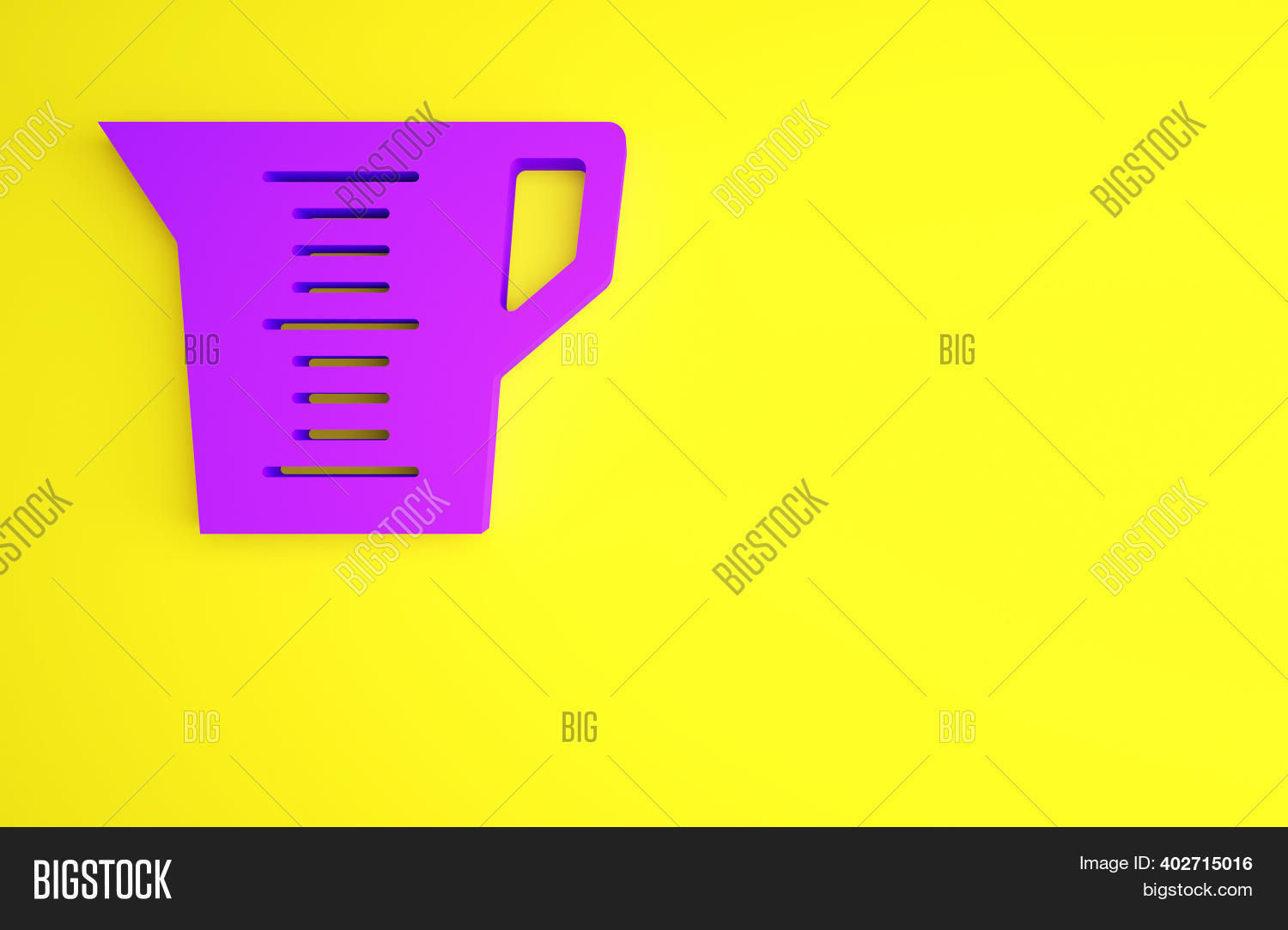 Purple Measuring Cup Image & Photo (Free Trial) | Bigstock