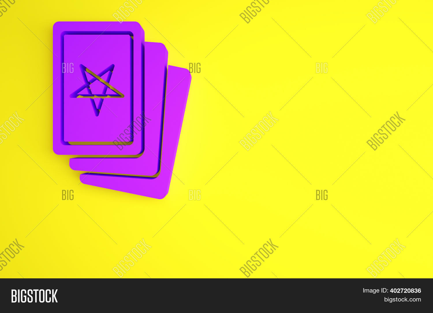 Purple Three Tarot Image & Photo (Free Trial) | Bigstock