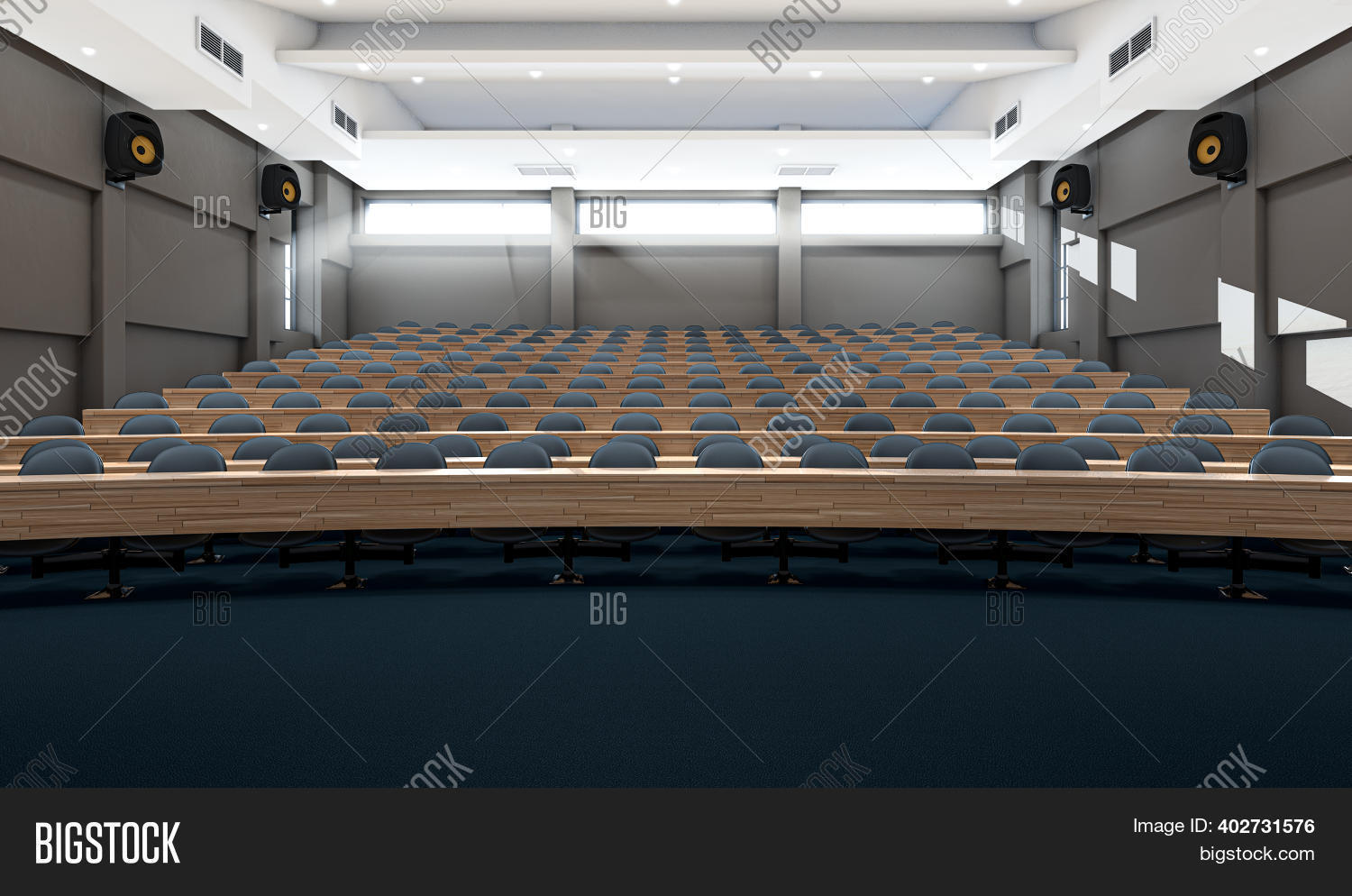 Interior Empty Lecture Image & Photo (Free Trial) | Bigstock