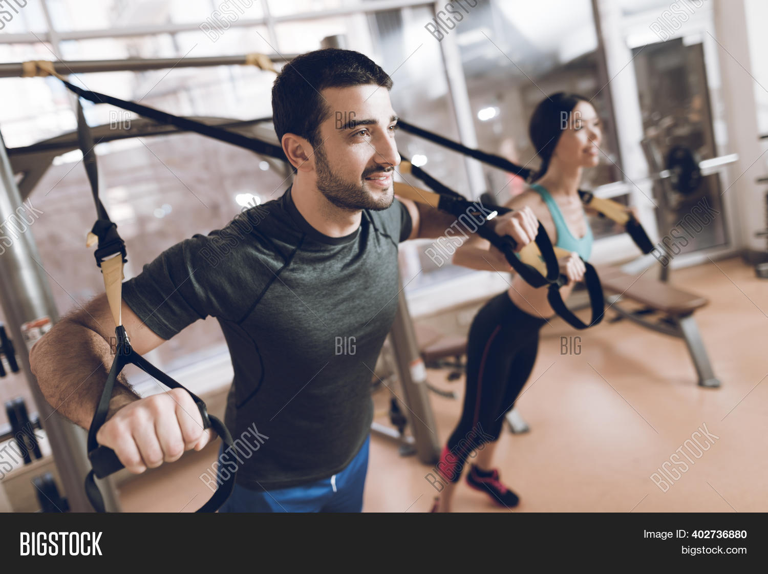 Athletes Do Exercises Image & Photo (Free Trial) | Bigstock