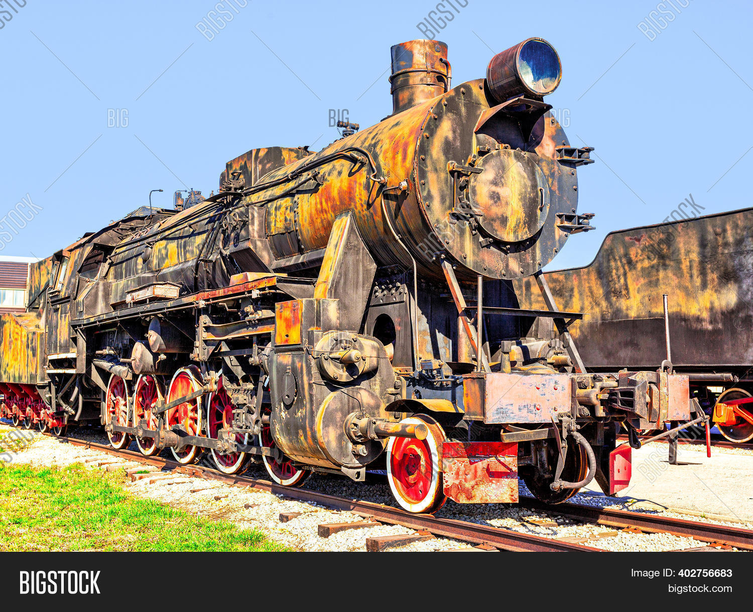 Old Rusty Steam Image & Photo (Free Trial) | Bigstock
