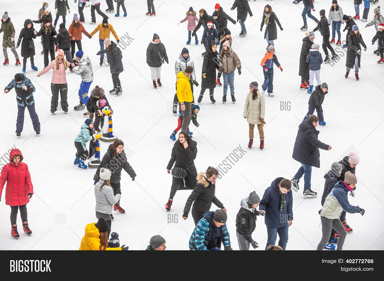 Ice-skating People Image & Photo (Free Trial) | Bigstock