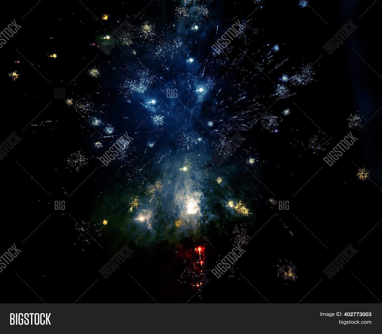 Fireworks Night Sky. Image & Photo (Free Trial) | Bigstock