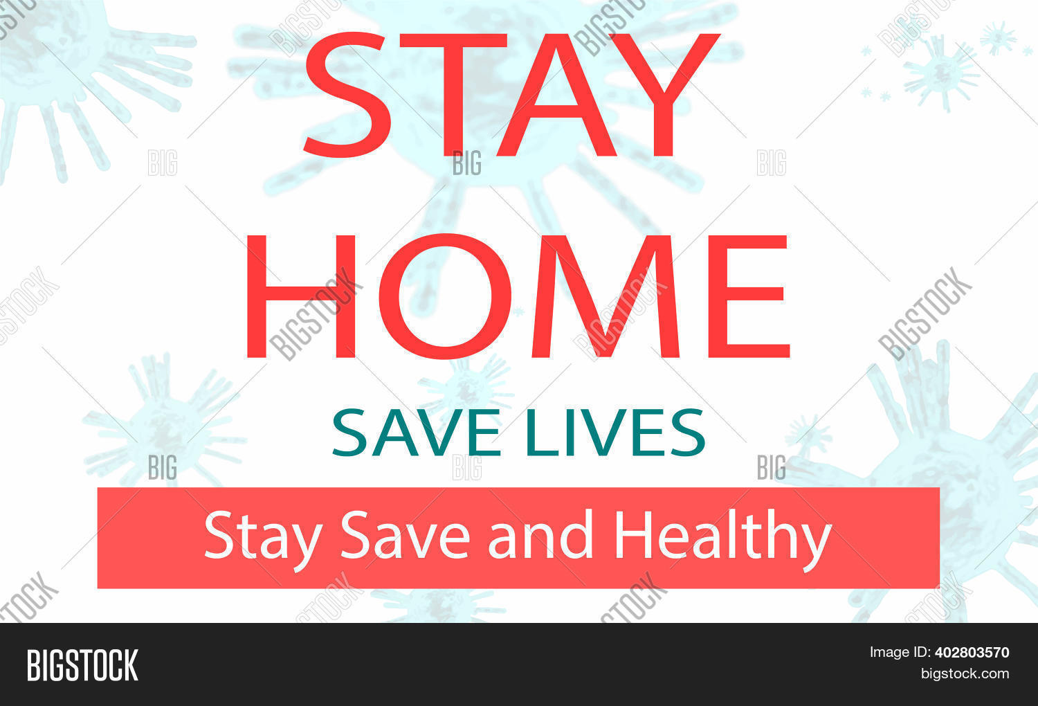 Text Stay Home. Save Image & Photo (Free Trial) | Bigstock