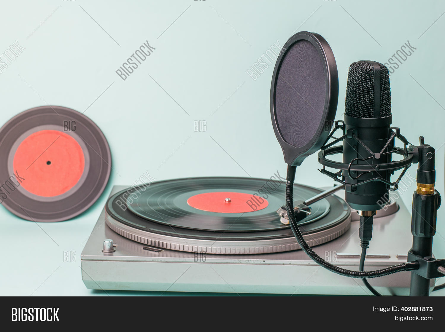 Record Player Red Image & Photo (Free Trial) | Bigstock