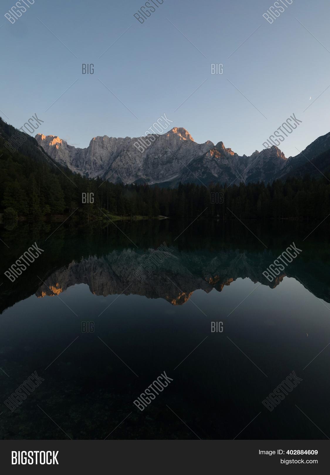 Alpine Mountain Lake Image & Photo (Free Trial) | Bigstock
