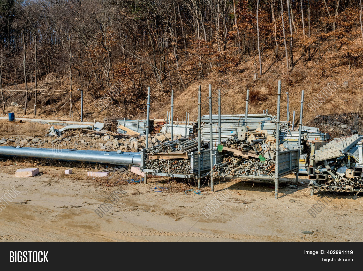 Sections Scaffolding Image & Photo (Free Trial) | Bigstock