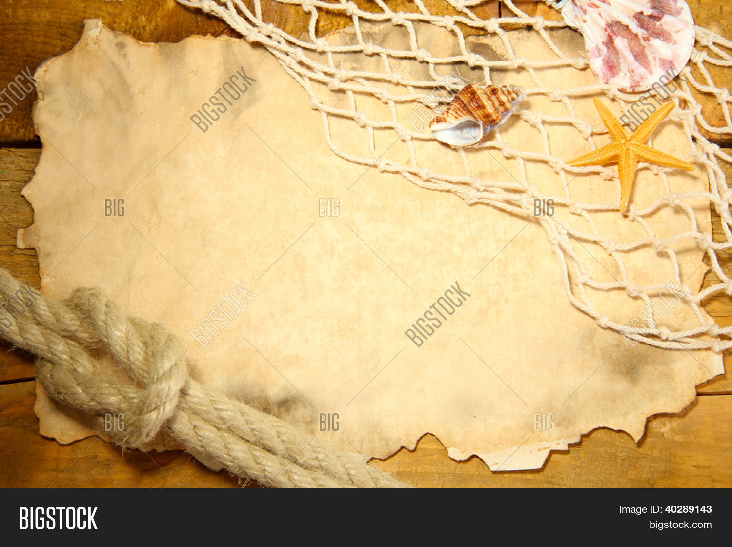 Old Paper, Fishing Net Image & Photo (Free Trial) | Bigstock