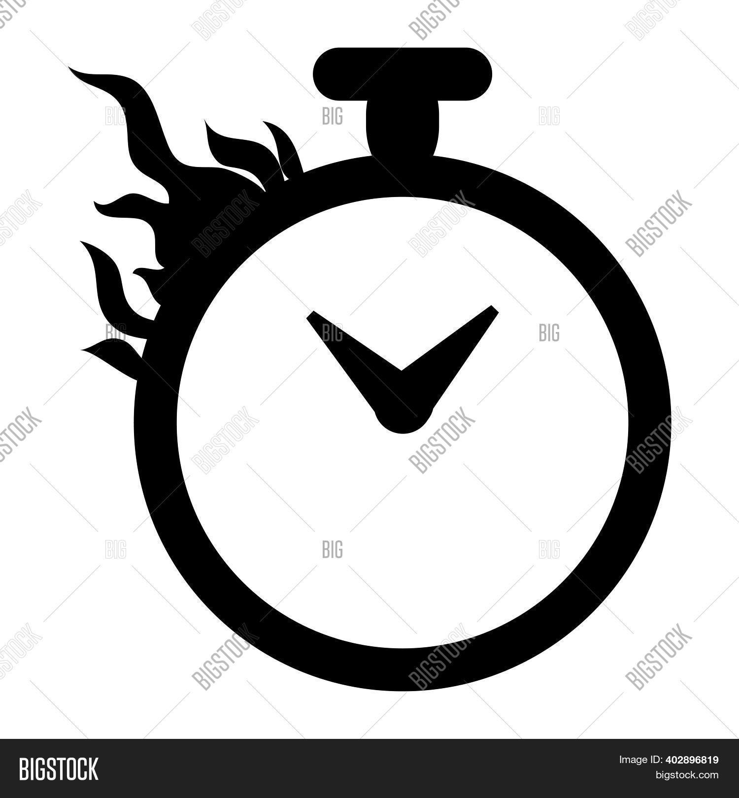 Clock Icon Fast Speed Image & Photo (Free Trial) | Bigstock