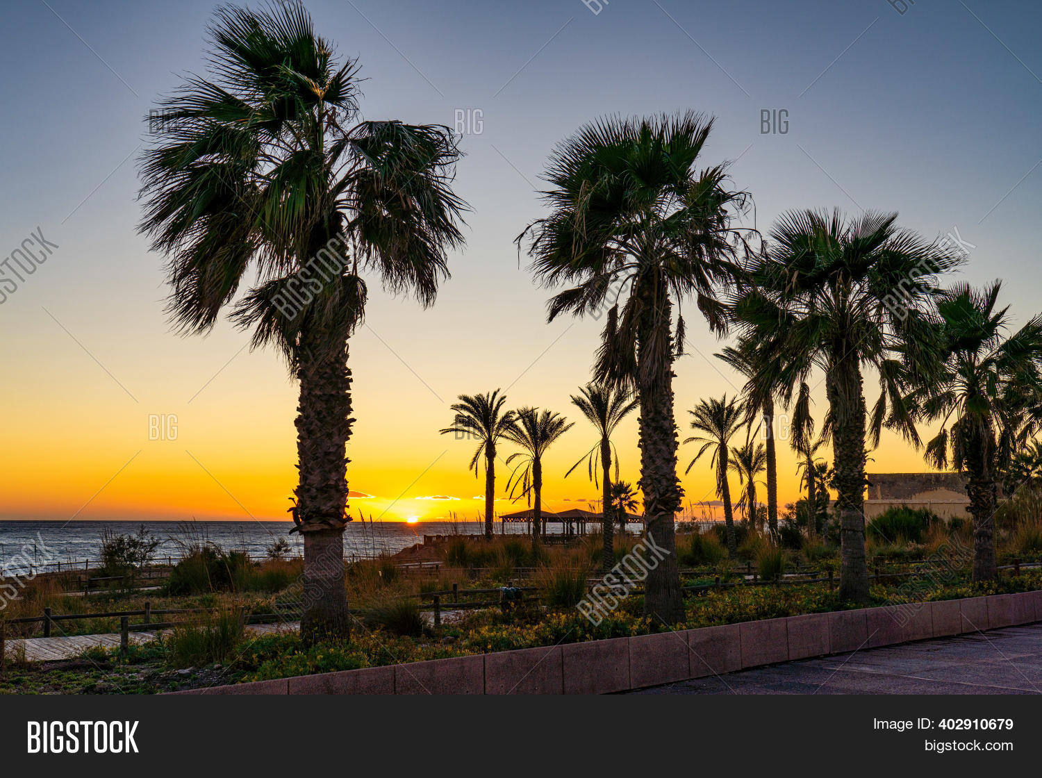 Coastline Retamar Park Image & Photo (Free Trial) | Bigstock