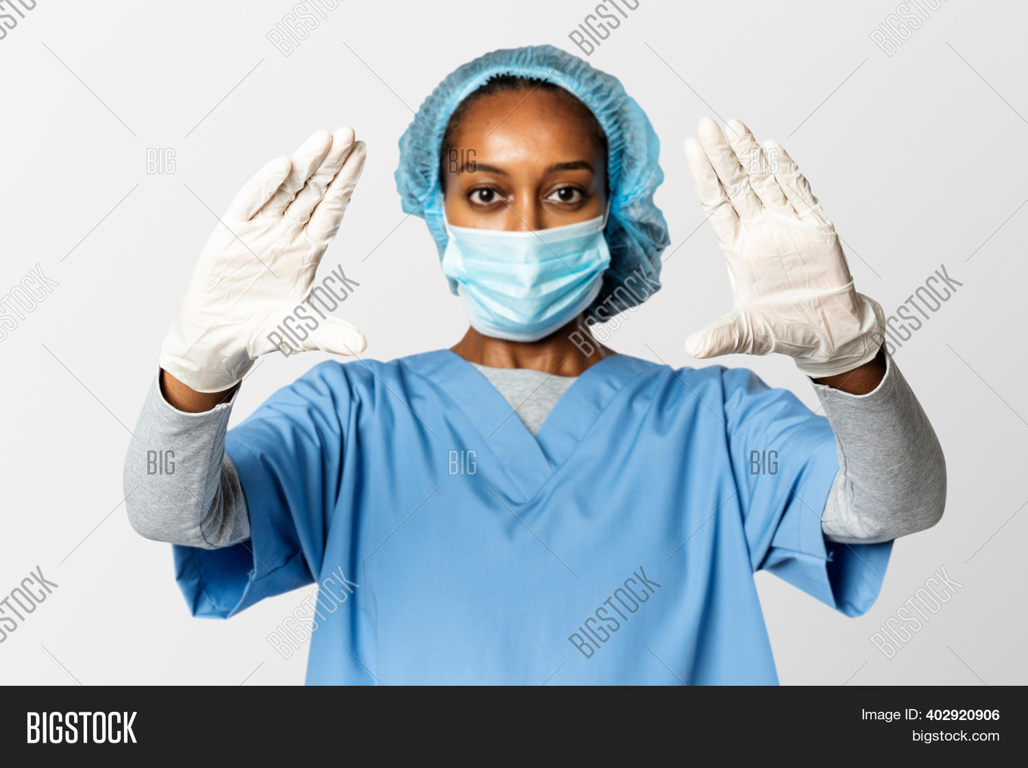 Doctor Touching Modern Image & Photo (Free Trial) | Bigstock
