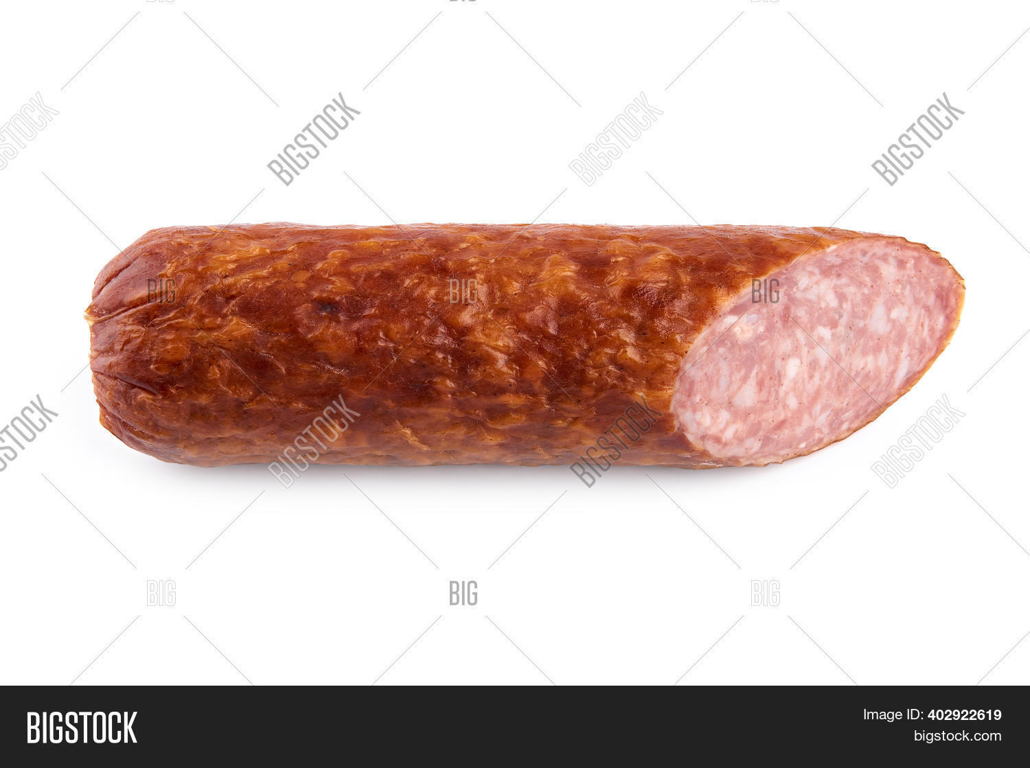 Salami Smoked Sausage Image & Photo (Free Trial) | Bigstock
