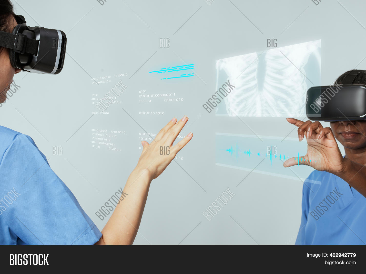 Doctors Wearing VR Image & Photo (Free Trial) | Bigstock