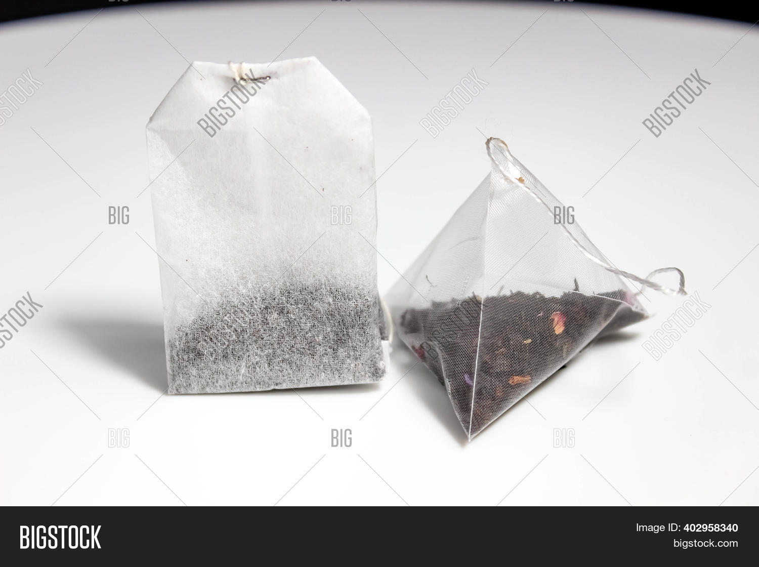 Two Tea Bags Different Image & Photo (Free Trial) | Bigstock