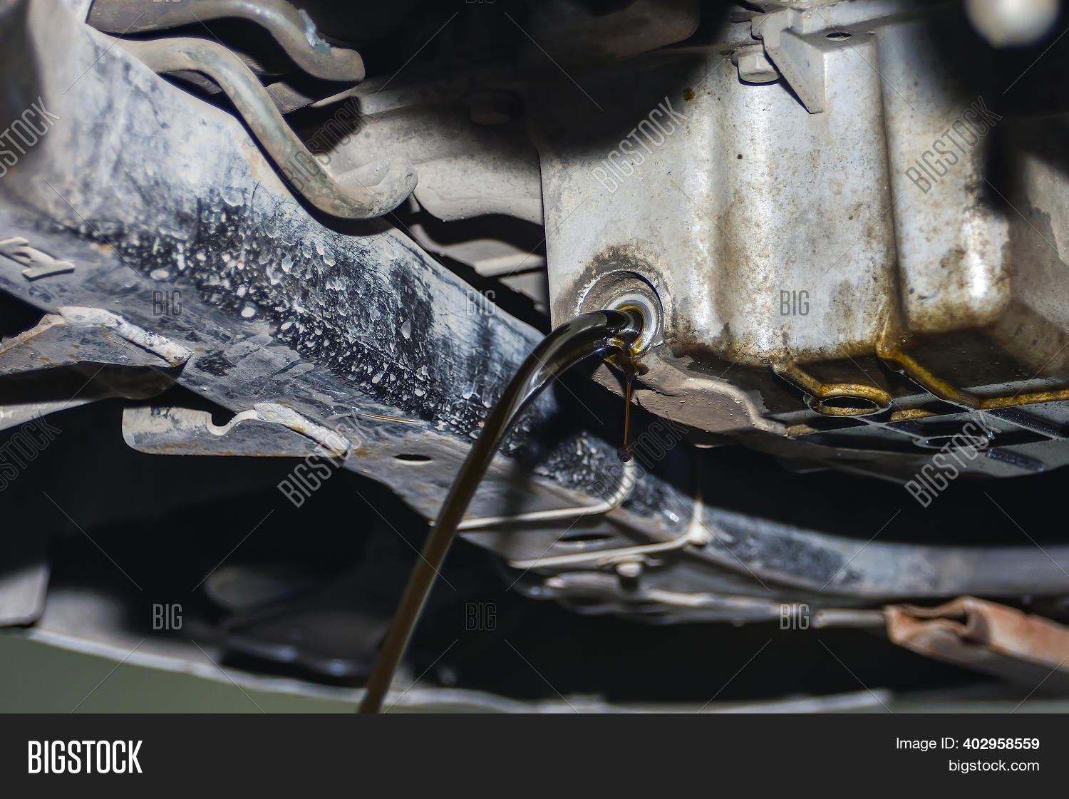 Dirty Used Engine Oil Image & Photo (Free Trial) | Bigstock